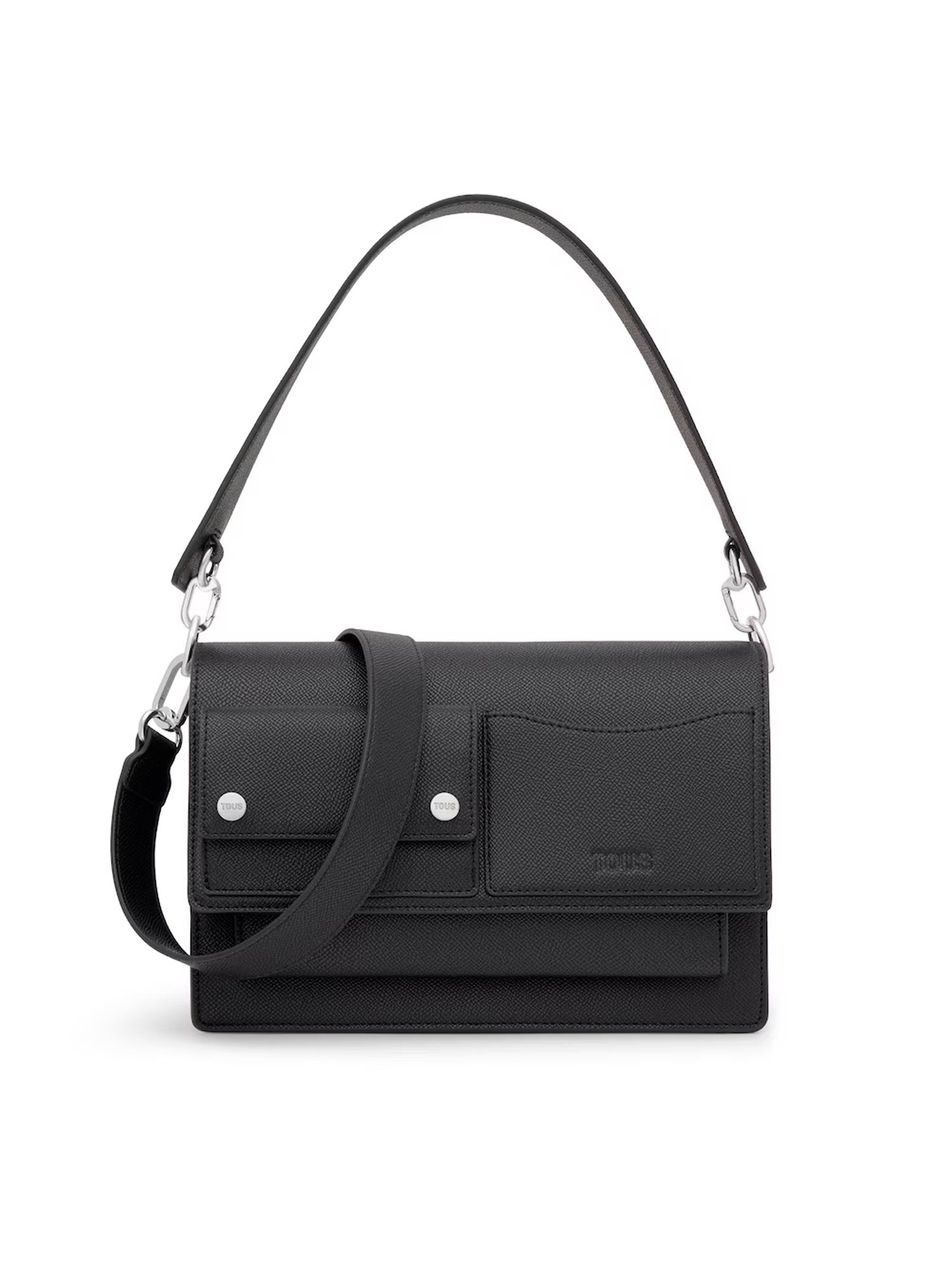 Mala de tiracolo média preta TOUS Audree Pockets – Pink Store